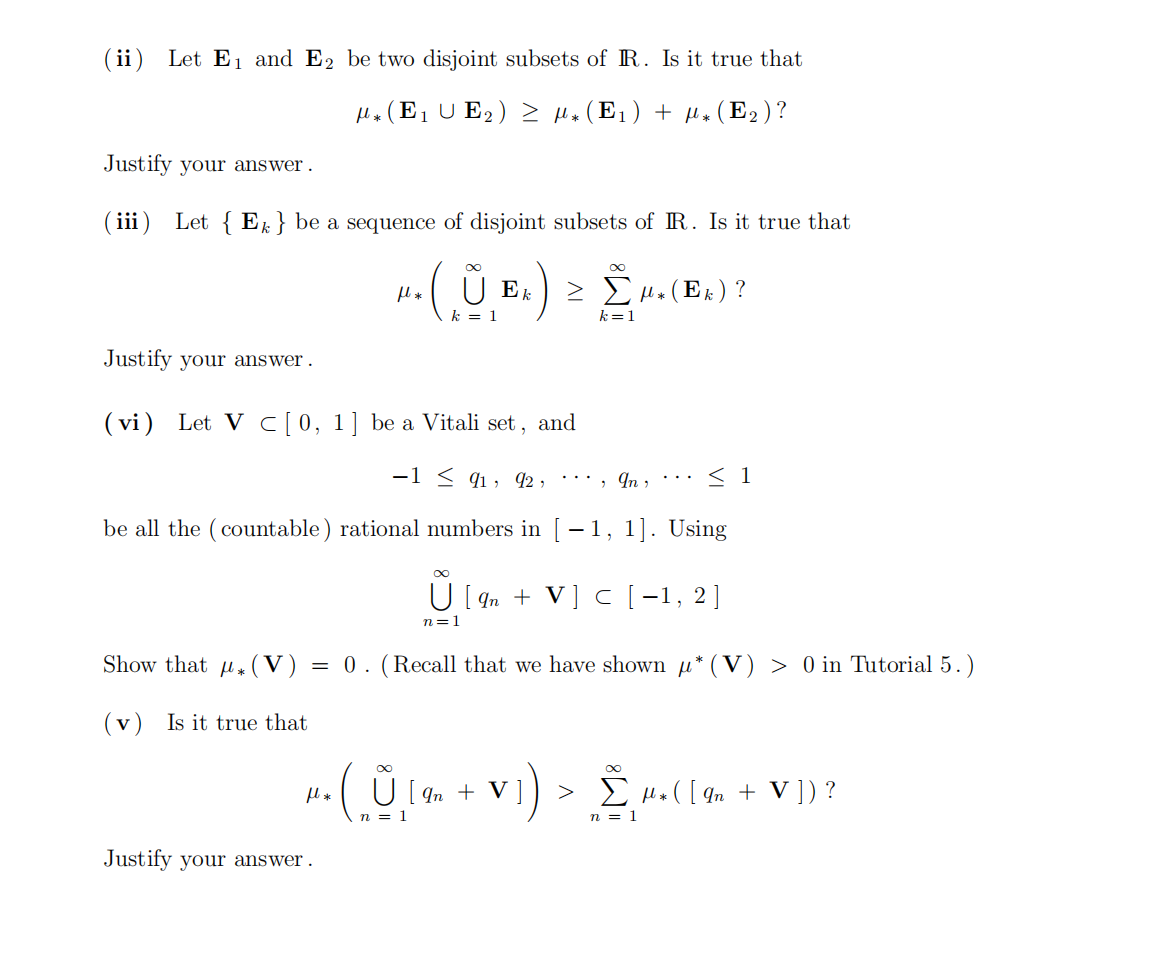 Recall the notations in Tutorial 6. Consider the | Chegg.com