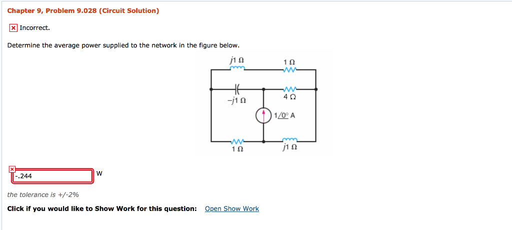 Solved Chapter 9, Problem 9.028 (Circuit Solution) x | Chegg.com