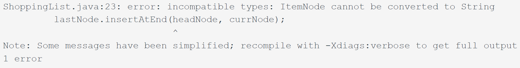 Solved In Java. Code won't run get this error message. Only | Chegg.com Solved In Java. Code won't run get this error message. Only | Chegg.com