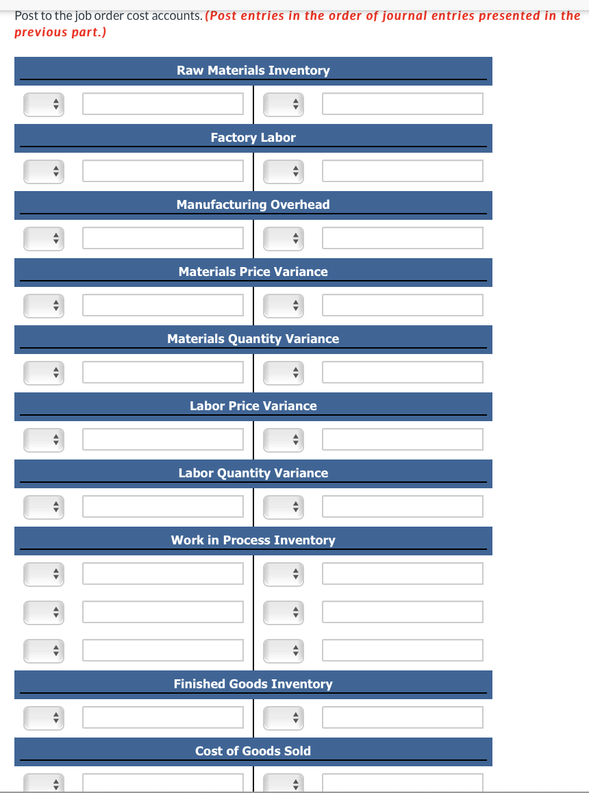 Solved Jorgensen Corporation uses standard costs with its | Chegg.com