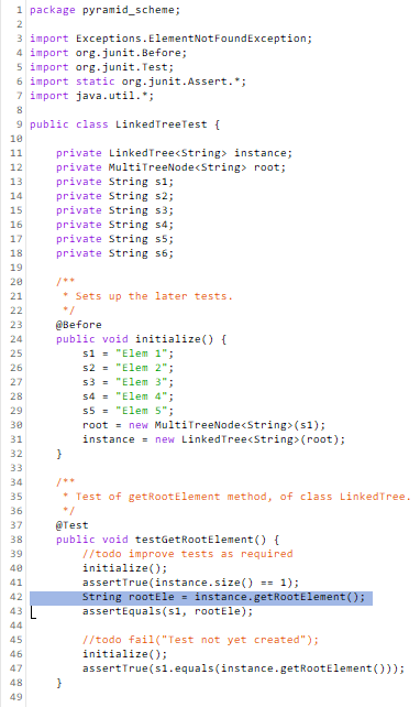 What you must do: Correct the test class to make | Chegg.com
