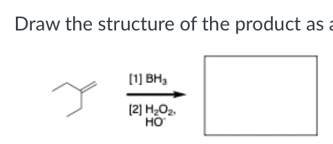 Solved Enter the structure of the product as a SMILES | Chegg.com