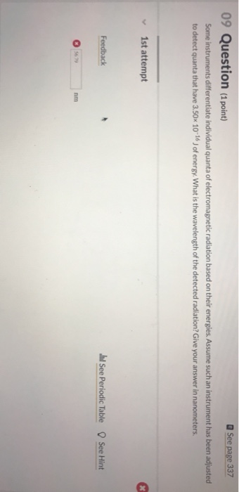Solved a See page 337 09 Question (1 point) Some instruments | Chegg.com
