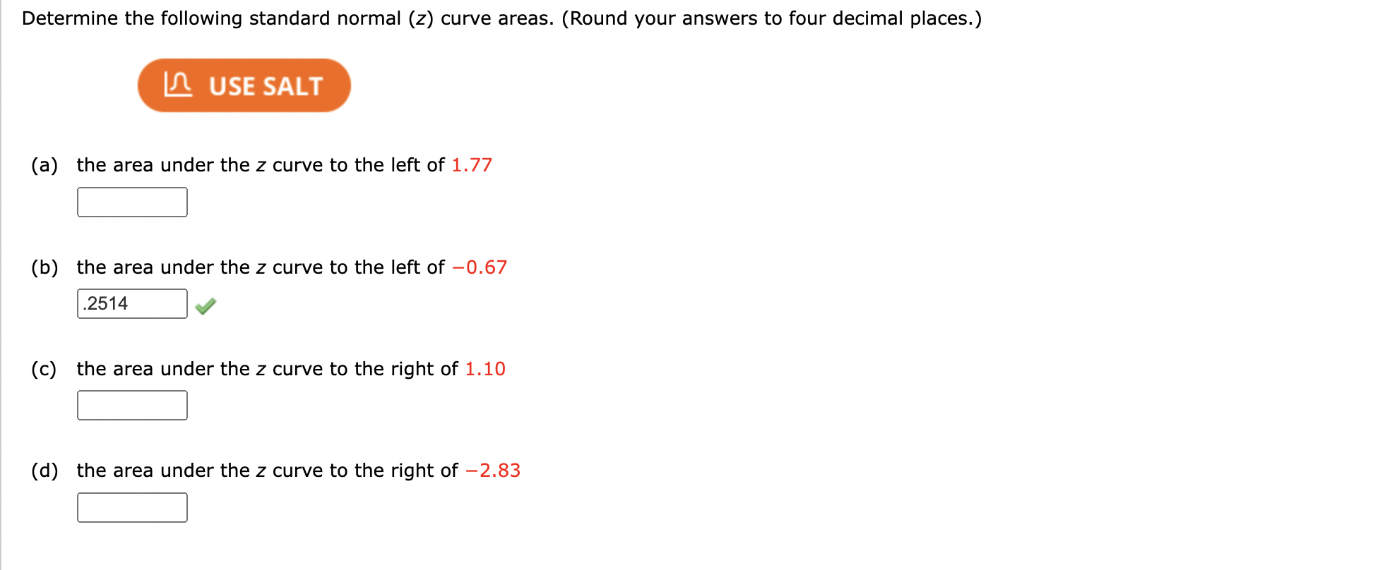 Solved Determine the following standard normal (z) ﻿curve | Chegg.com