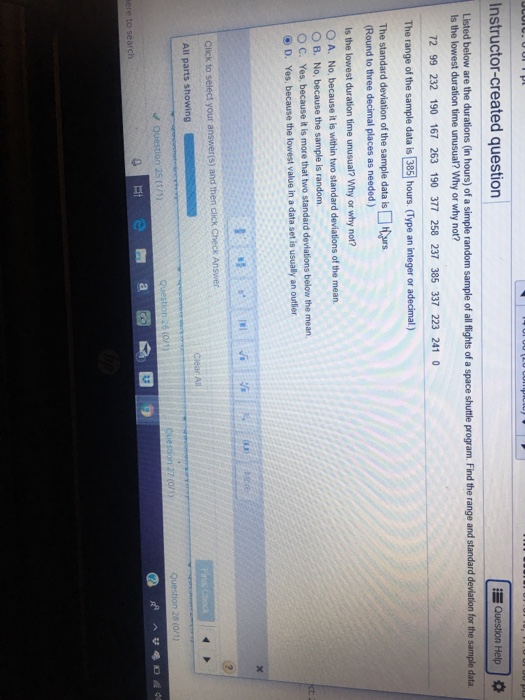 Solved Instructor-created question i Question Help Listed | Chegg.com