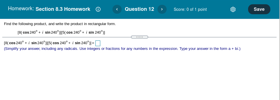 Solved Homework Section 8 3 Homework Question 12 Score 0