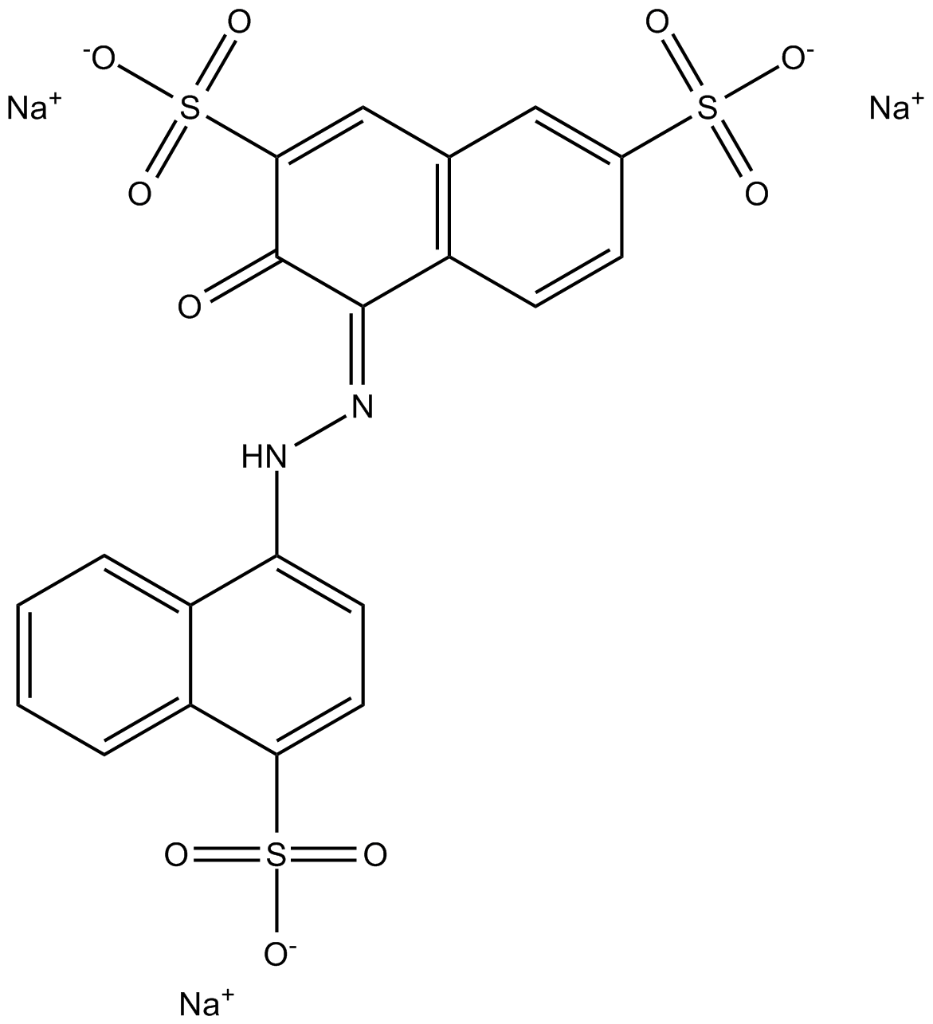 Solved Look up the structure of red dye #2 (Amaranth). Draw | Chegg.com