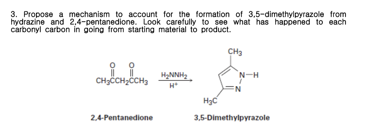 Solved 3. Propose a mechanism to account for the formation | Chegg.com