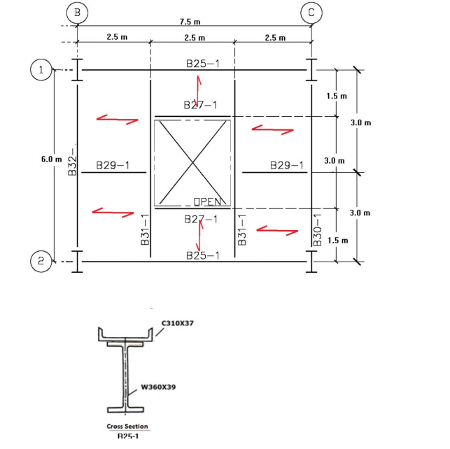 Solved The residential floor plan is as shown below. The | Chegg.com