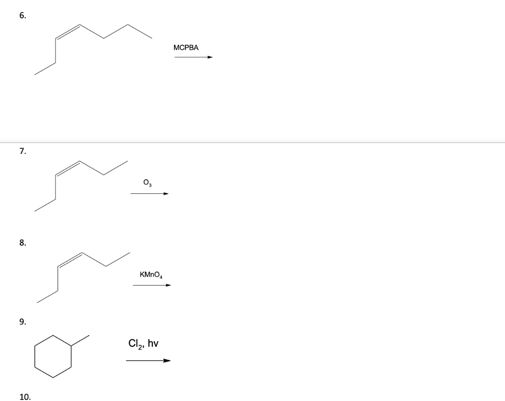 Solved For each of the following reactions, indicate | Chegg.com
