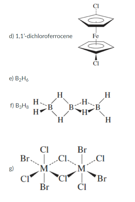 Determine all the symmetry elements and assign the | Chegg.com
