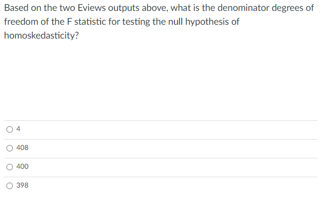 Dependent Variable: MATH10 Method: Least Squares | Chegg.com