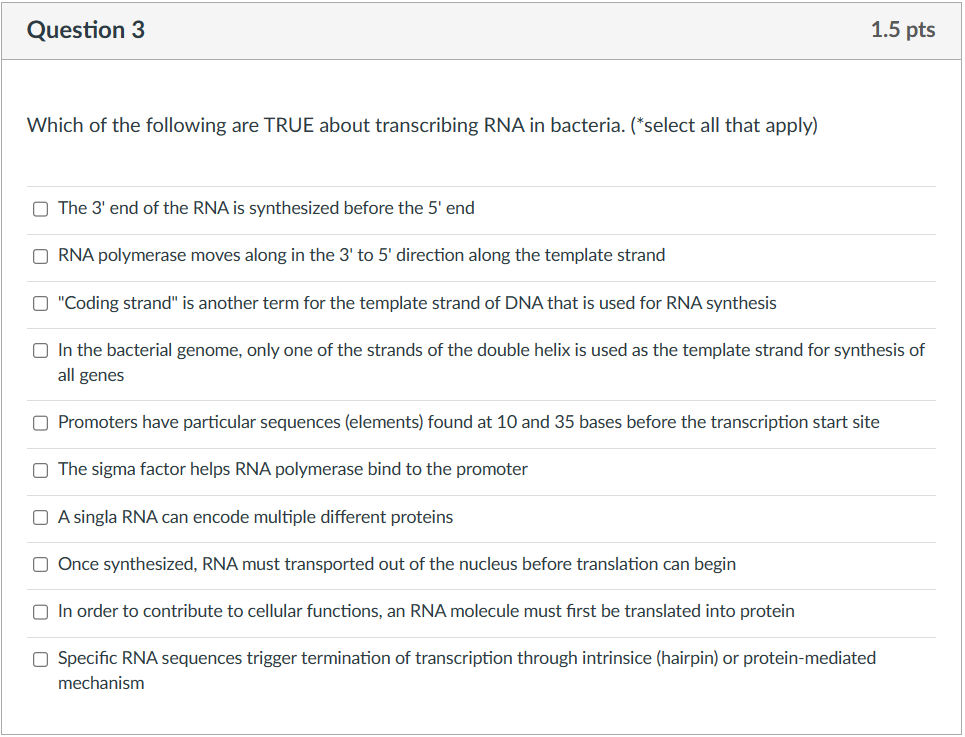 Solved What of the following describes a consensus sequence? | Chegg.com