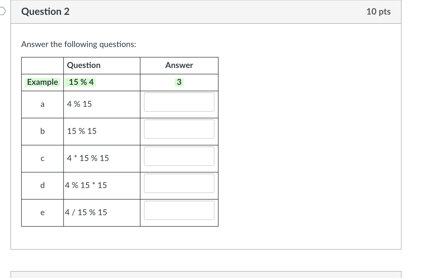 Final Question:Arithmetic operators are available in | Chegg.com