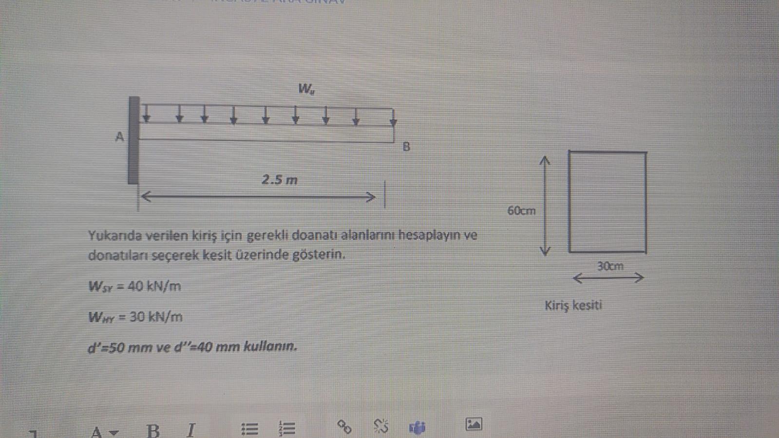 Solved Calculate the required reinforcement areas for the | Chegg.com
