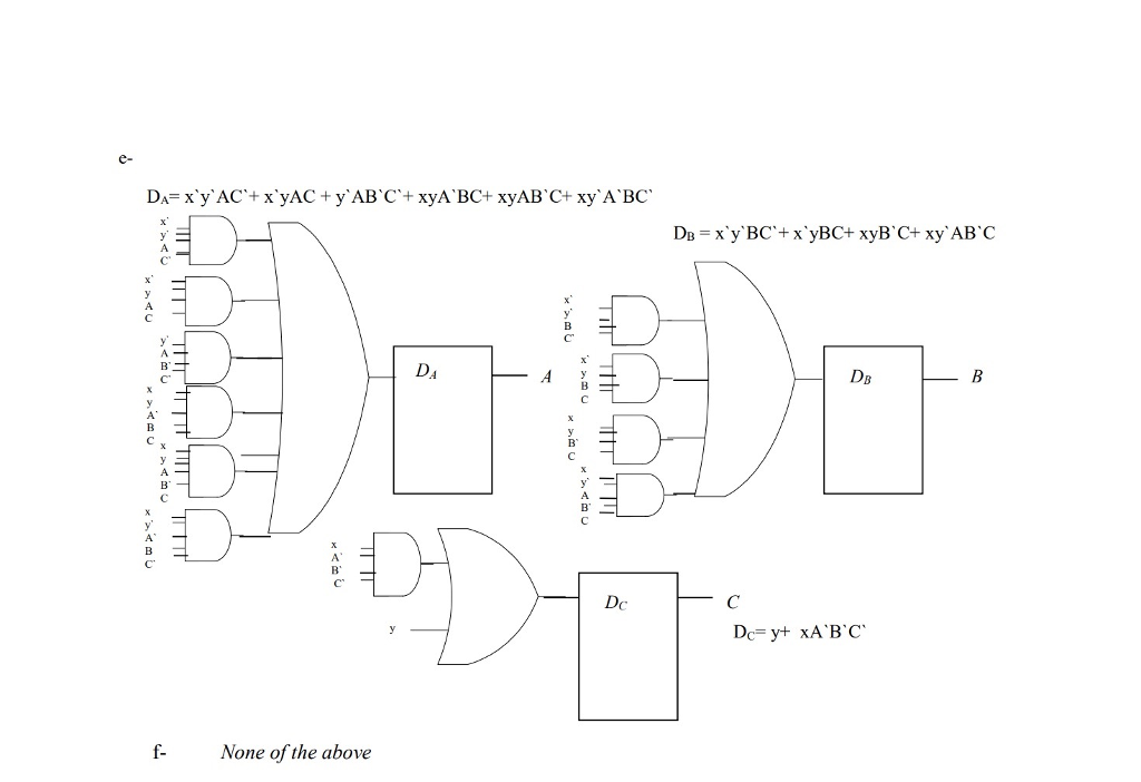 Solved 4. Use D-flip flop to design a sequential circuit for | Chegg.com