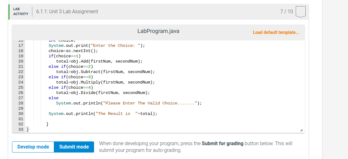 Solved total=obj.Add(firstNum, secondNum); ∧ symbol: method | Chegg.com