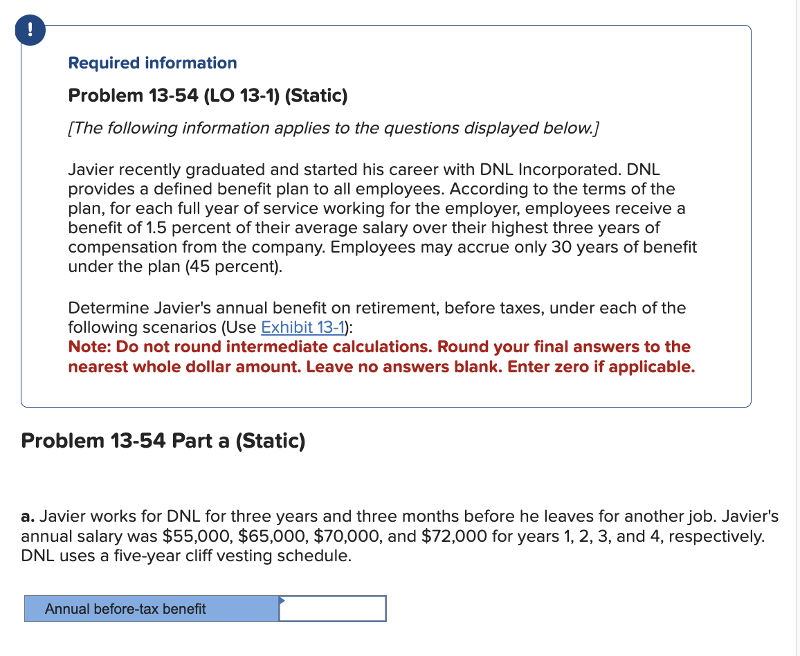 Solved Required informationProblem | Chegg.com