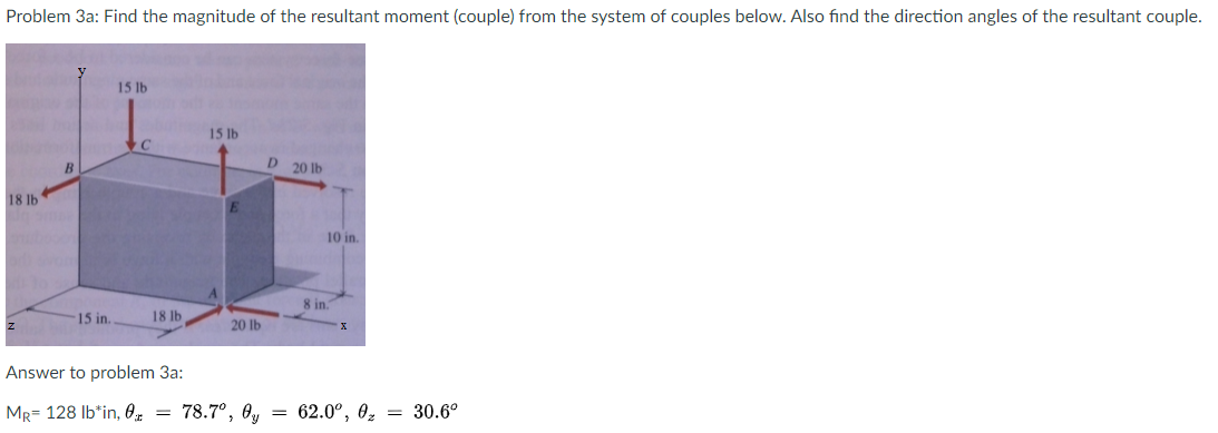 Solved Problem 3a: Find the magnitude of the resultant | Chegg.com