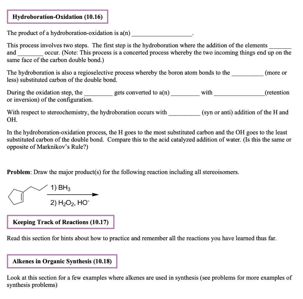 Solved Stereochemistry of Electrophilic addition of HX | Chegg.com