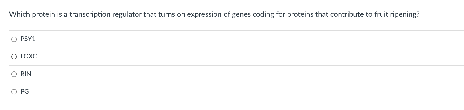 Solved Which Protein Is A Transcription Regulator That Turns Chegg