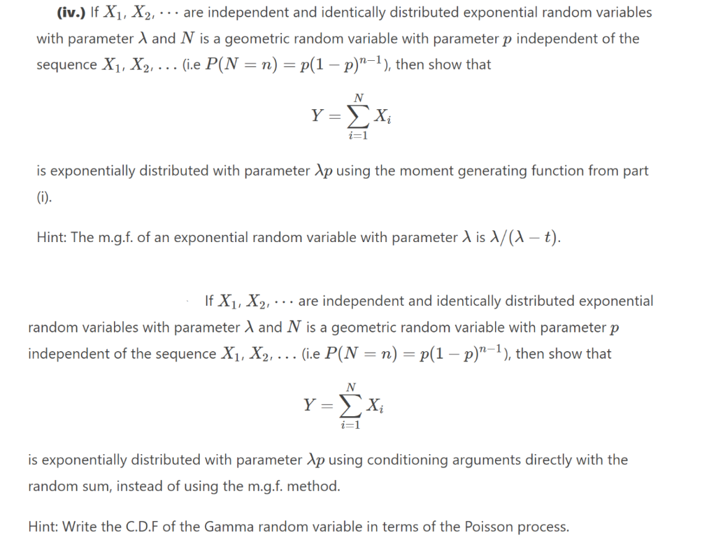 Solved Let X1, X2, be independent and identically | Chegg.com