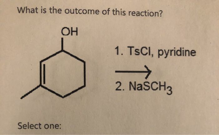 Solved What is the outcome? 1) CH3MgI CH3 2) H2O Select one: | Chegg.com