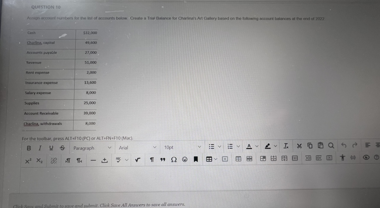 Solved Click Save and Submit to save and submit. Click Save | Chegg.com