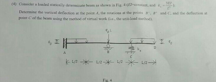 Solved Structural Analysis: Using the method of Virtual | Chegg.com