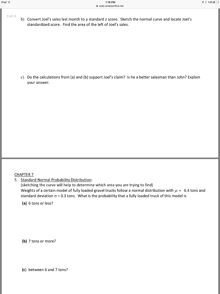 Solved iPad 1:18 PM a umb.umassonline.net 3 of 4 b) Convert | Chegg.com