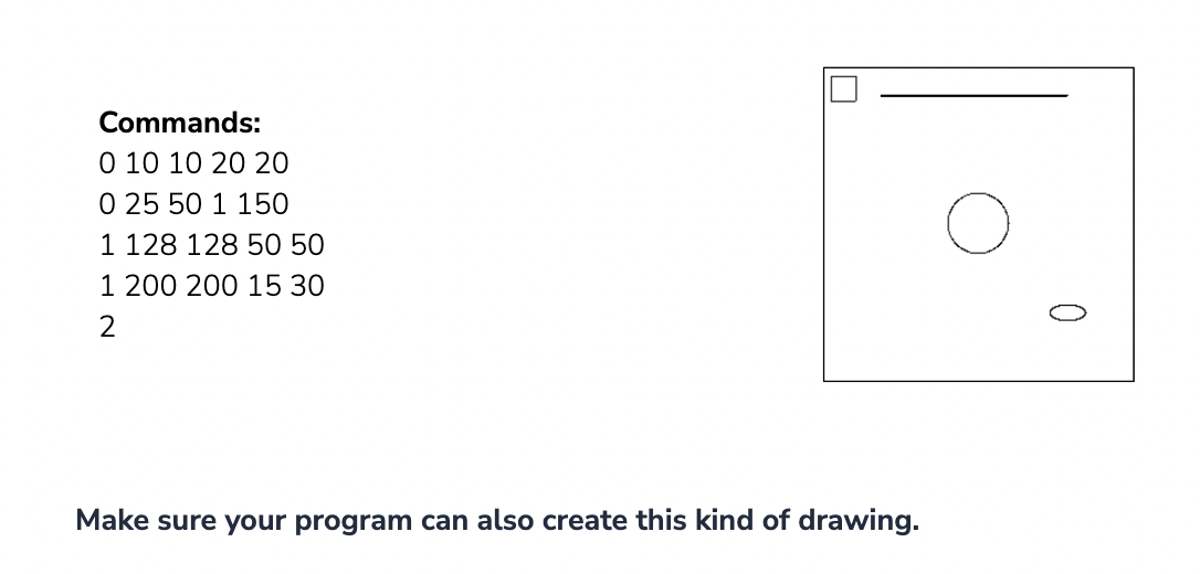 Solved Open the skeleton program 'shapes.cpp'. You will | Chegg.com