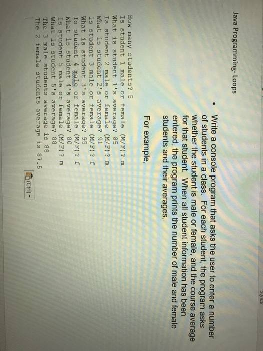 Solved Write a console program that asks the user to enter a | Chegg.com