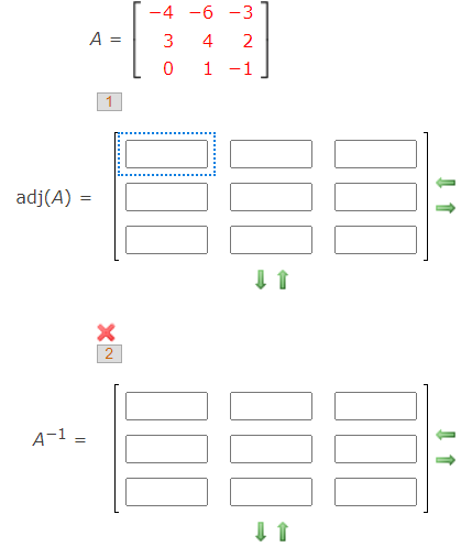 Solved Find the adjoint of the matrix A. Then use | Chegg.com