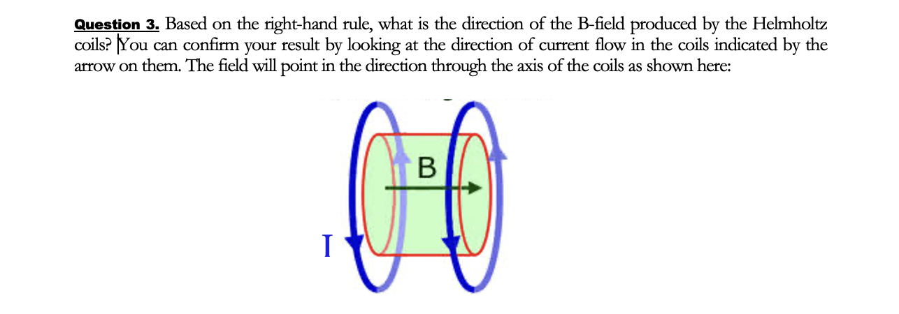 Solved Question 3. Based on the right-hand rule, what is the | Chegg.com