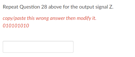 Solved Complete the timing diagram given below for the | Chegg.com