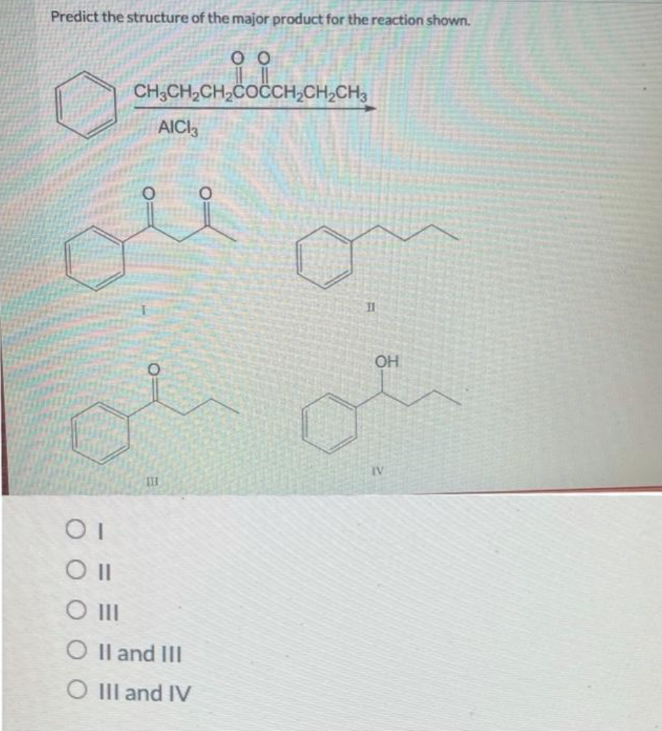 Solved Predict the structure of the major product for the | Chegg.com
