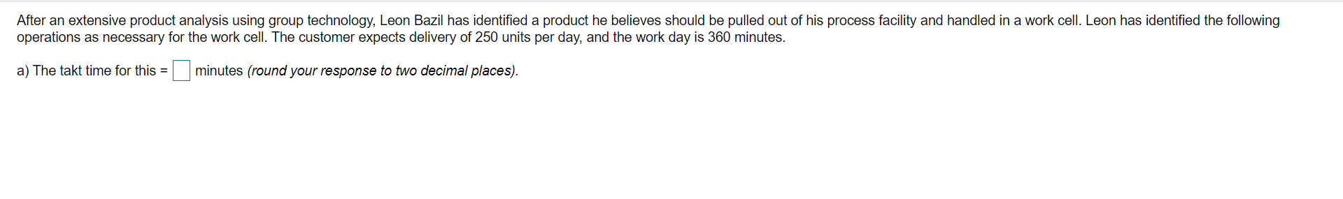 Solved After an extensive product analysis using group | Chegg.com