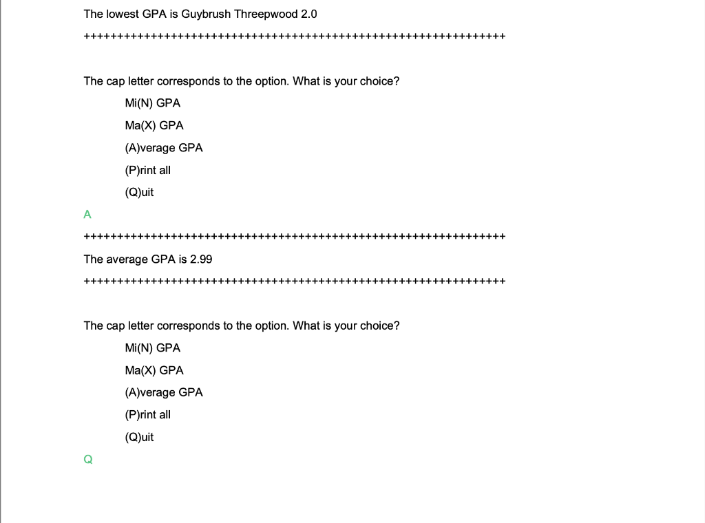 Solved Your project submission must have three files - - A | Chegg.com