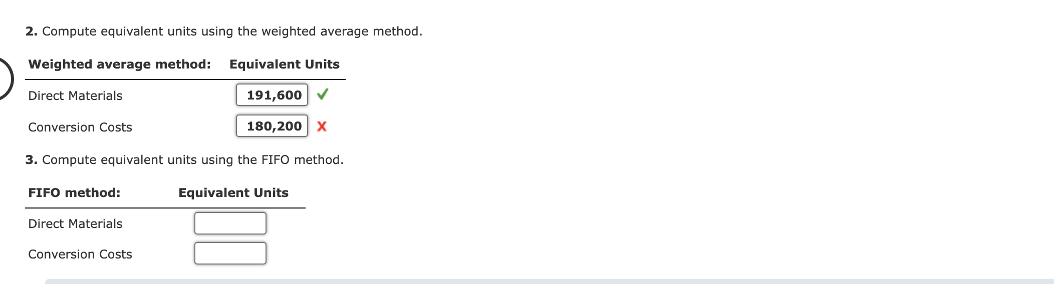 Solved Weighted Average Method, FIFO Method, Physical Flow, | Chegg.com