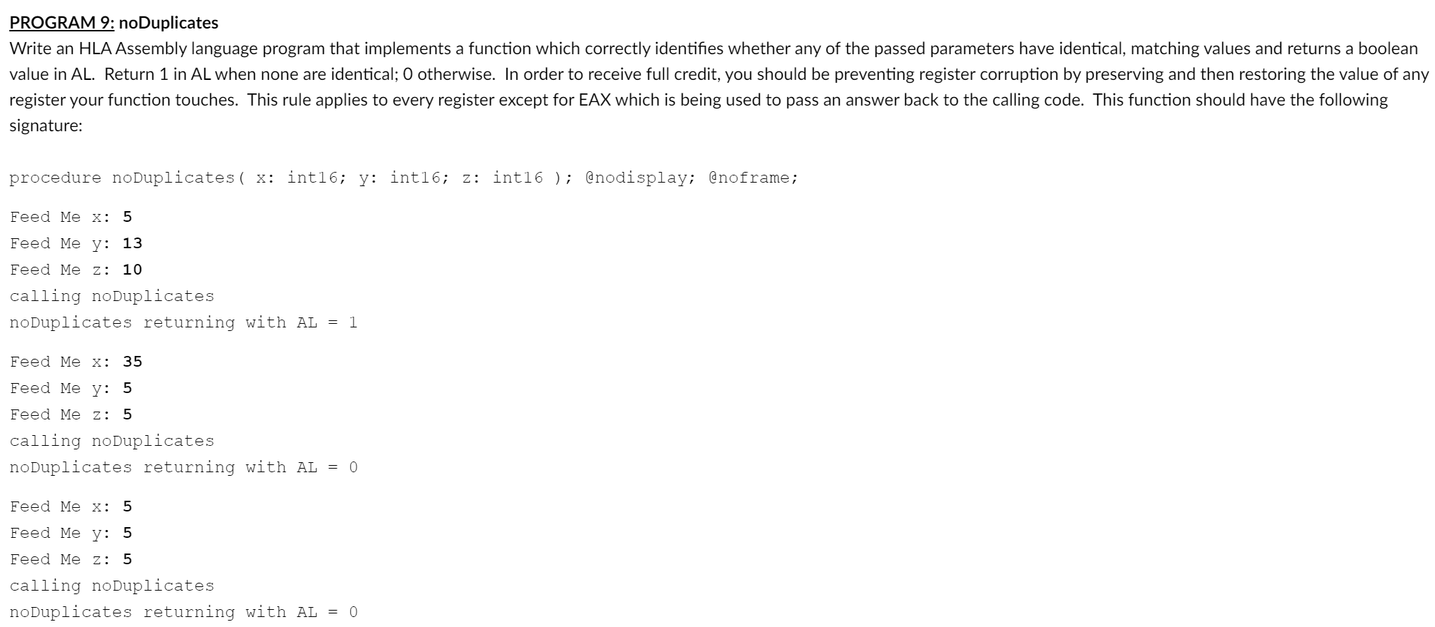 Solved Programmers Reference To Hla Assembly Language 
