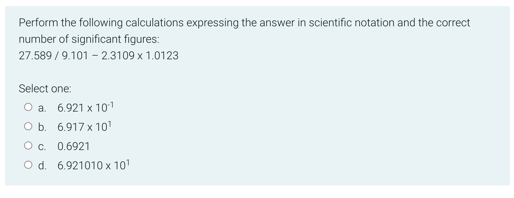 Solved Perform the following calculations expressing the | Chegg.com