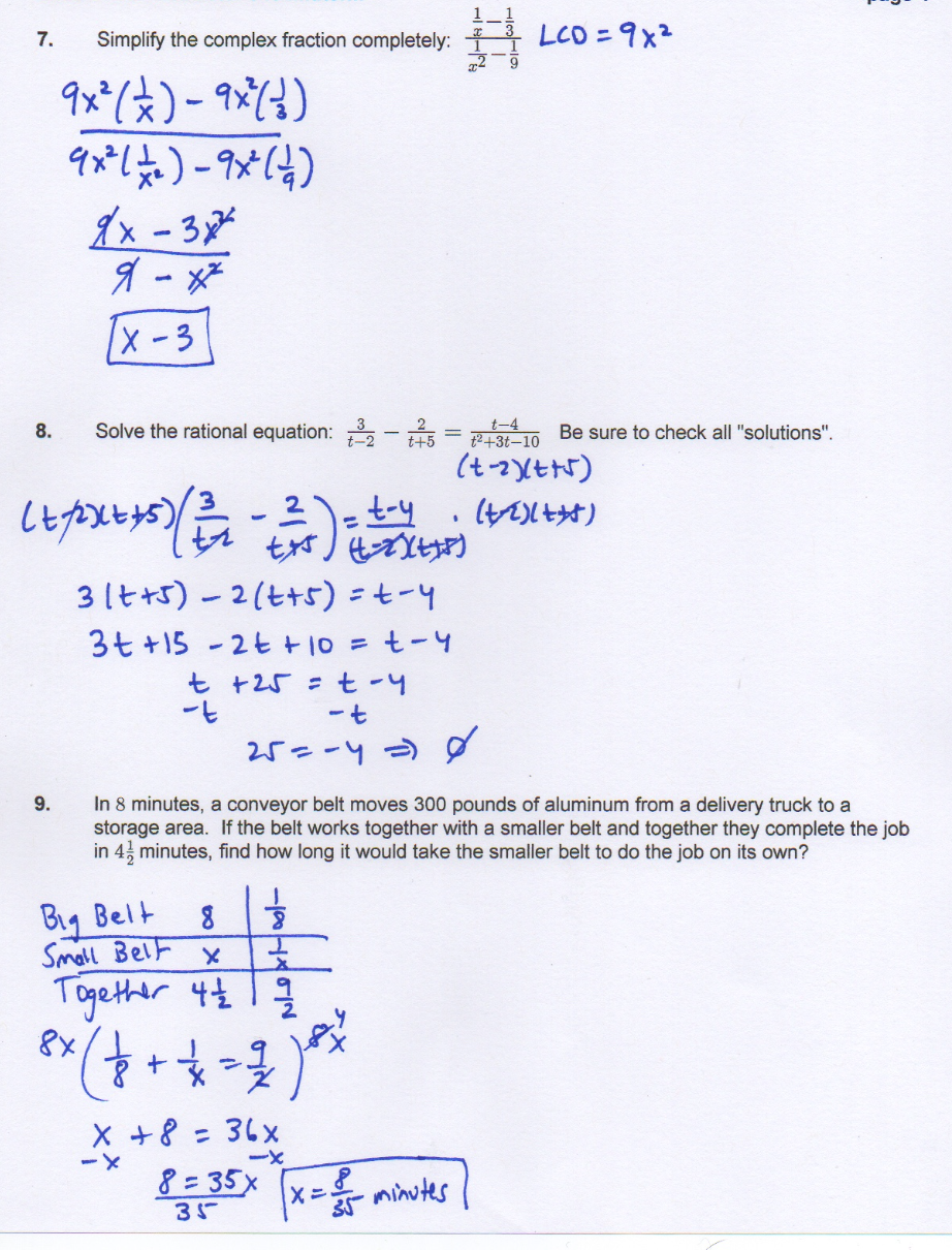 Solved Each problem solved below has at least one mistake. | Chegg.com