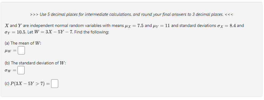 Solved >>> ﻿Use 5 ﻿decimal places for intermediate | Chegg.com