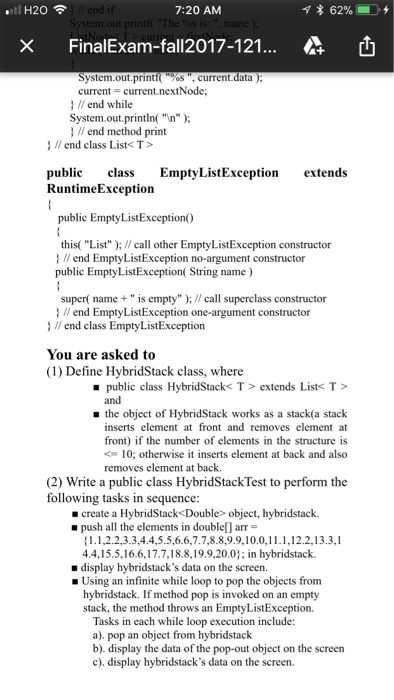 Solved Problem 4 30 Giving Codes Of Listnode List And