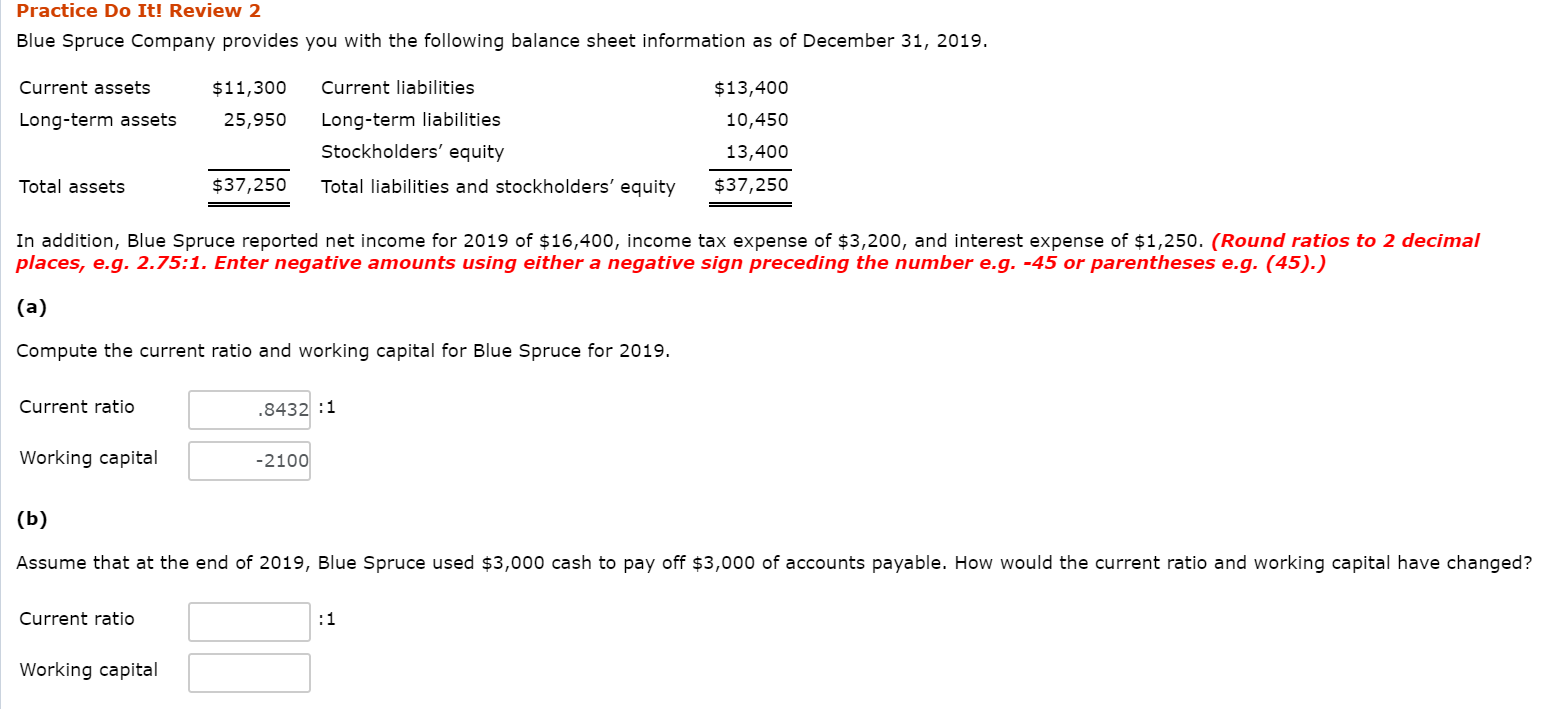 Solved Practice Do It! Review 2 Blue Spruce Company provides | Chegg.com