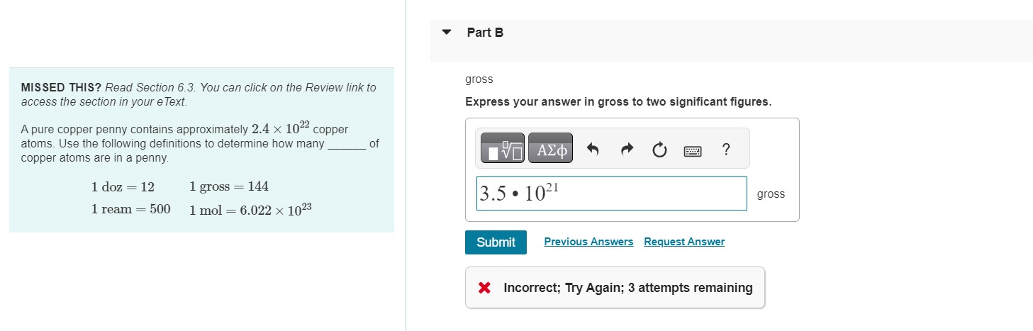 Solved Part BMISSED THIS? Read Section 6.3. ﻿You can click | Chegg.com