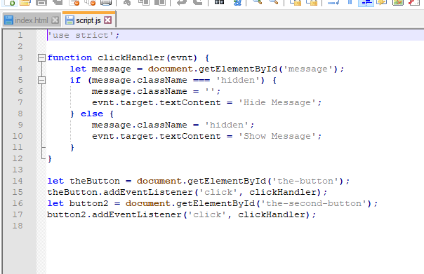 Solved JavaScript Events: This Events Lab is open to | Chegg.com