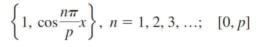 Solved show that the given set of functions is orthogonal on | Chegg.com