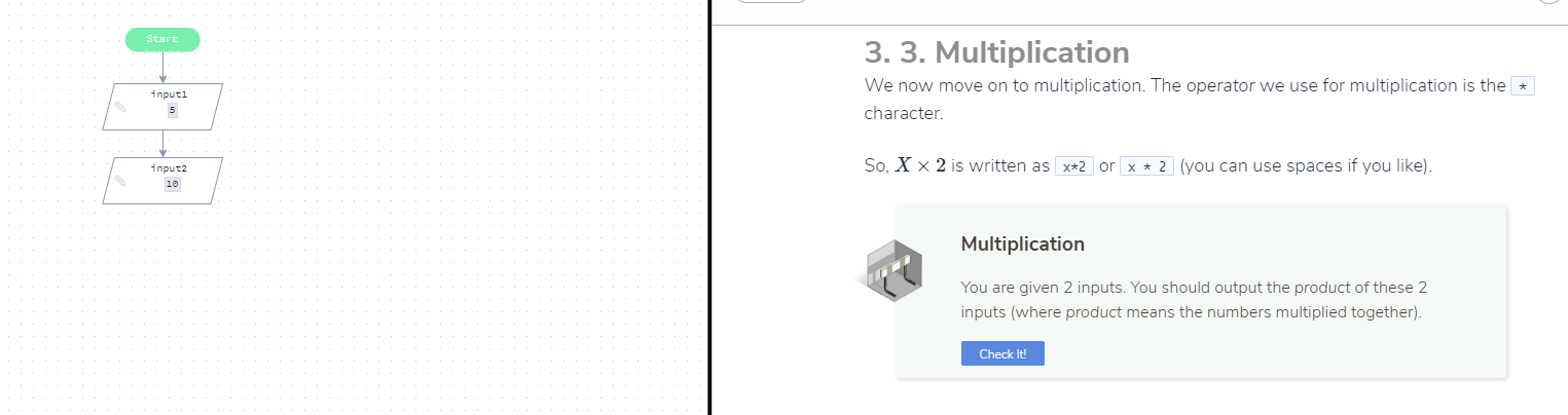 Solved Start 3. 3. Multiplication We now move on to | Chegg.com