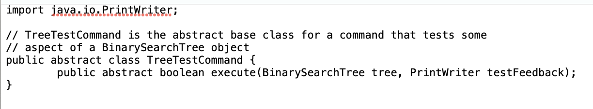 Solved please write java code only where it indicates "Your | Chegg.com